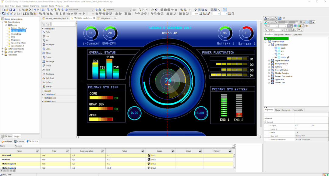 嵌入式系统 | 基于Ansys SCADE Display的人机交互界面设计